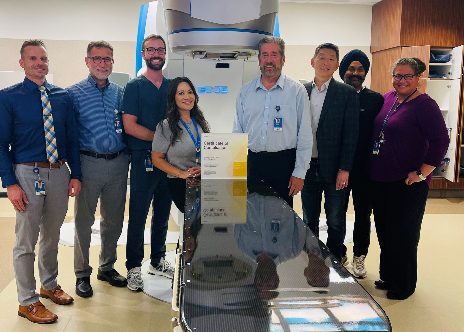 Announcement: 3 Scripps Cancer Center facilities in the US are Novalis ...