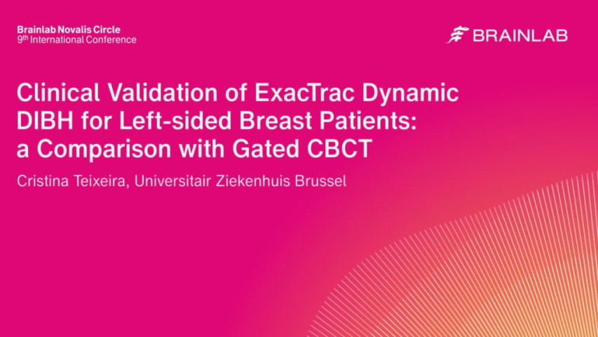 Poster Winner Presentation: Clinical Validation of ExacTrac Dynamic ...